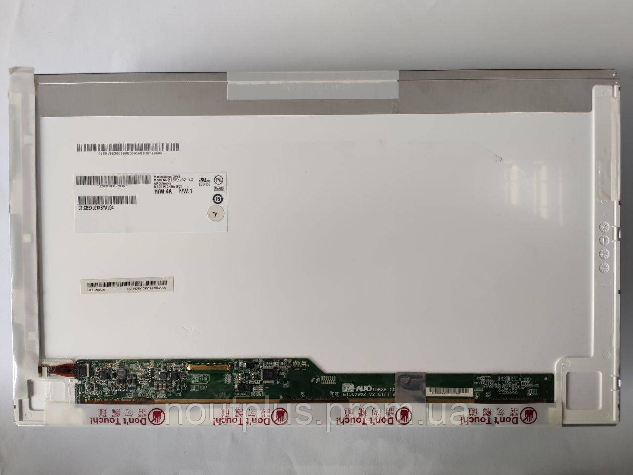 Матриця (дисплей) B156XW02 V.2 15.6" AU Optronics HD 1366 x 768 40 pin ...