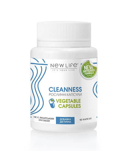Купить Cleanness (Клинэс) Добавка Диетическая Новая Жизнь (New Life ...