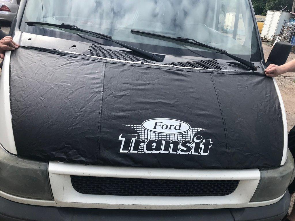 Ford Transit 2000-2006 Чехол капота (кожазаменитель) TSR Чехлы на капот ...