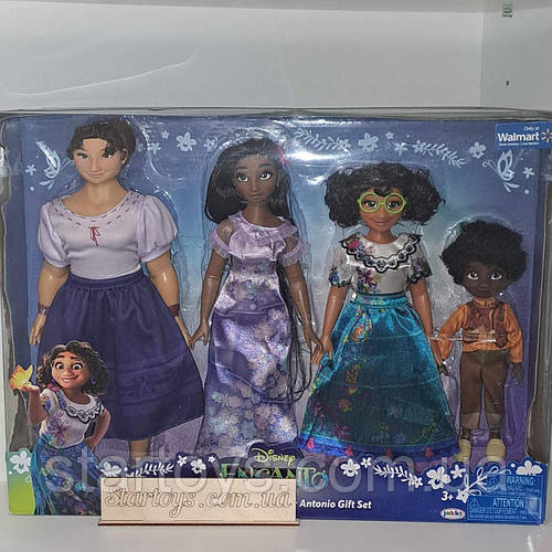 Набір ляльок з фільму Енканто Мірабель, Ізабелою, Луїзою та Антоніо ...