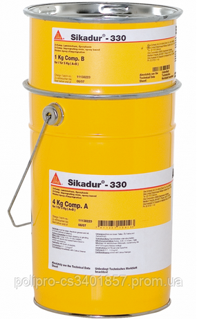 Sikadur-330 (27 кг) - Эпоксидный клей для углеродной ткани (ID ...