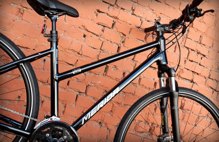 Купить Велосипед 28" Merida Crossway Lady 100 Glossy Black 2022 S (47см ...