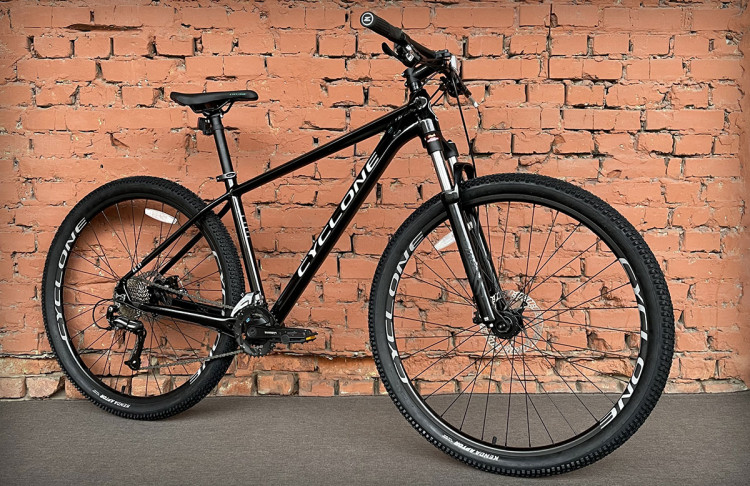 Велосипед горный 29" Cyclone AX черный (2022) 18" (ID#1535009609), цена ...