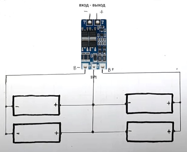 Плата, контроллер заряда-разряда 10А / 20А для аккумулятора кораблика ...