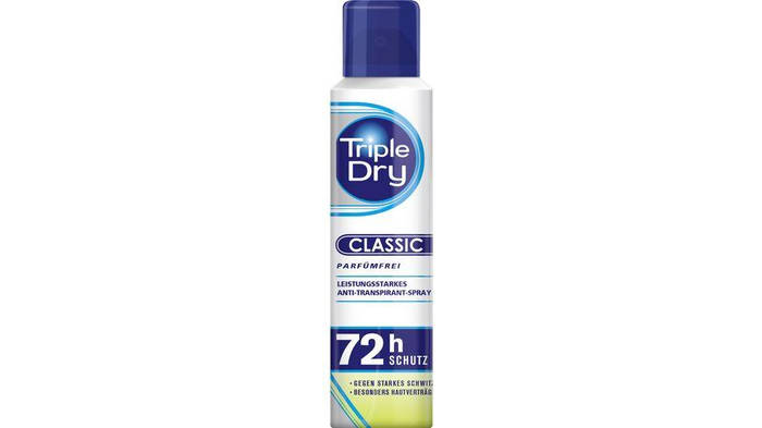 Купить Triple Dry это антибактериальный антиперспирант без отдушек ...
