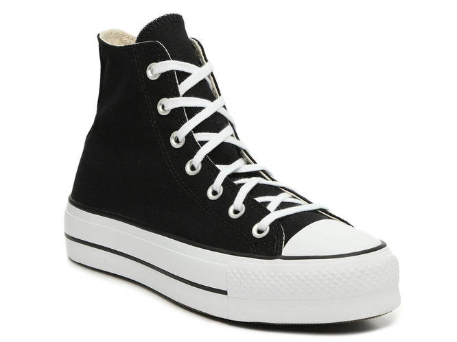 Жіночі кросівки Конверс - Converse Chuck Taylor All Star Lift Hi Black ...