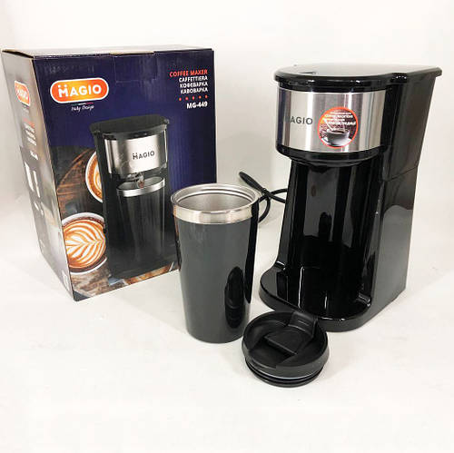 Купить Капельная кофеварка Magio MG-449 с термостаканом, цена 1099 ₴ — Prom.ua (ID#1863642870)