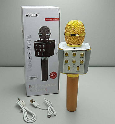 Мікрофон Б/У Wster WS-1688, ціна: 450 ₴, купити на Prom.ua