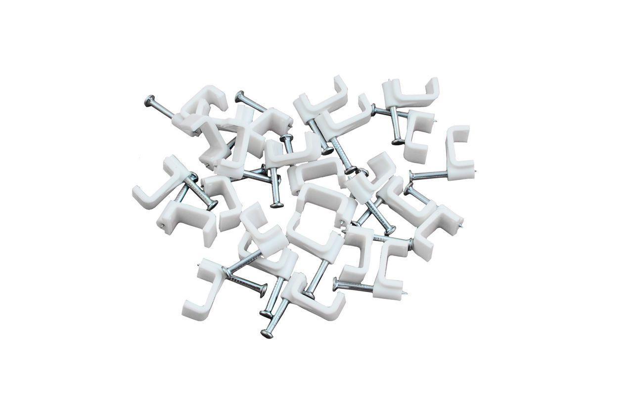 Кліпса шліцьова Apro 6 мм біла (100 шт.) (CC-S6) (ID#2634815483), ціна: 22.10 ₴, купити на Prom.ua