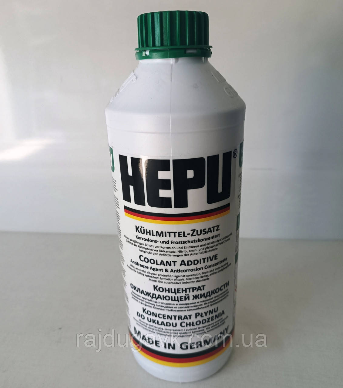 Купить Антифріз HEPU G11 зелений, концентрат, 1,5 л P999GRN, цена 290 ...