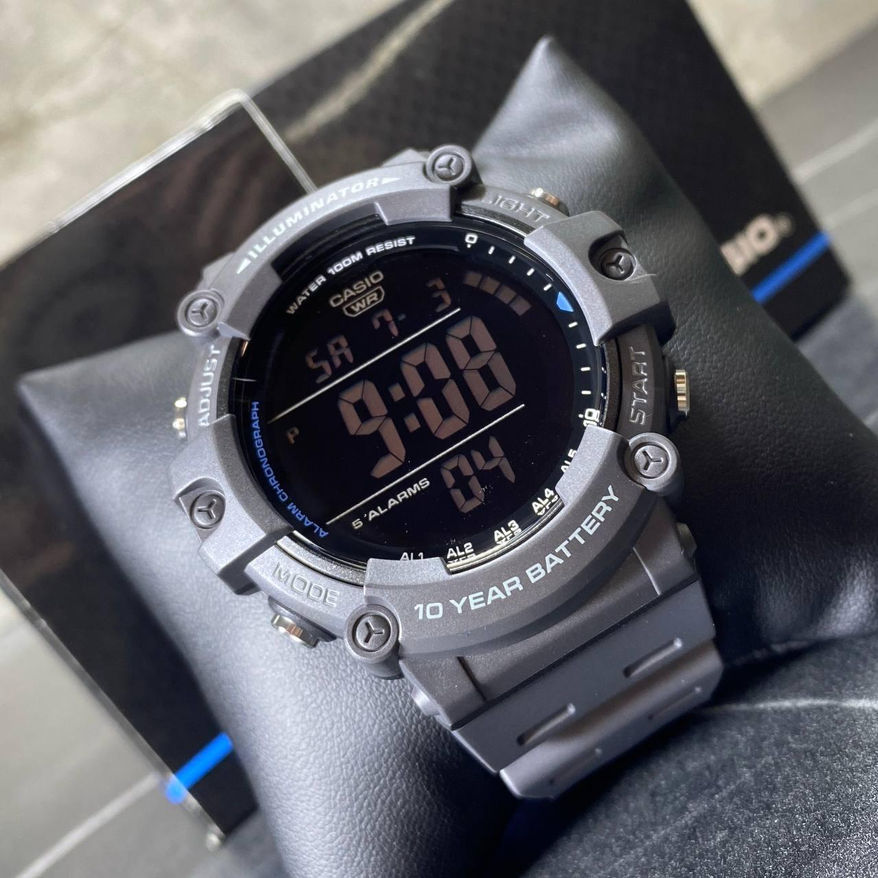 Купить Наручные часы мужские Casio оригинал AE-1500 с подсветкой черные ...