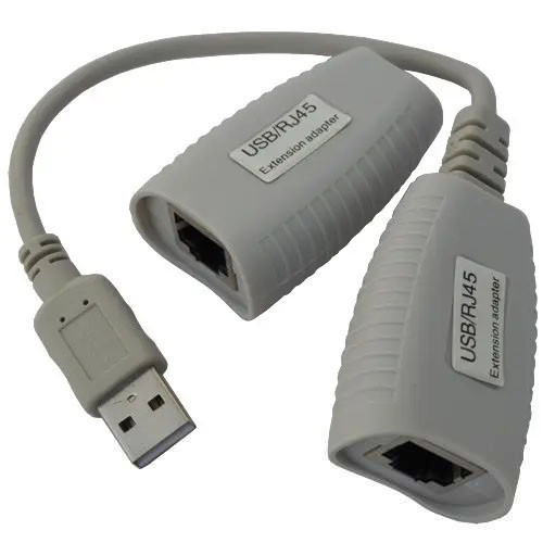 Удлинитель USB по кабелю витая пара до 50 метров, MT-150FT (ID ...