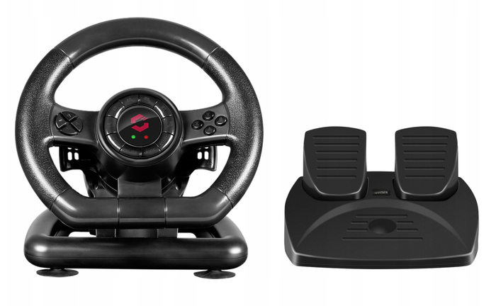 Купить Руль Speed-Link Black Bolt Racing Wheel PC (SL-650300-BK), цена ...