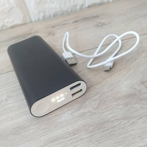 Купити Павербанк Power Bank 16000 mAh Без паковання Чорний (KG-9302 ...