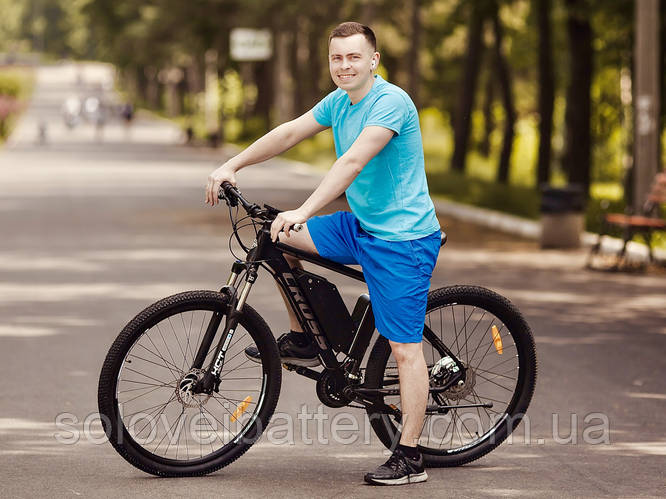 Електровелосипед Cross Galaxy 48В 500 Вт 12 А·год (ID#1840631423), ціна ...