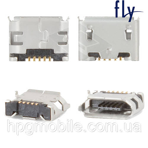 Коннектор для зарядки Fly IQ230, IQ275, IQ4403, IQ4410, DS104D, DS115 ...