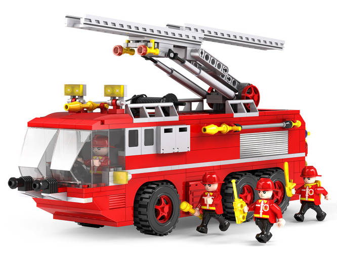 Купити Конструктор COGO Пожежна машина Fire Engine truck 3615 Кого 424 ...