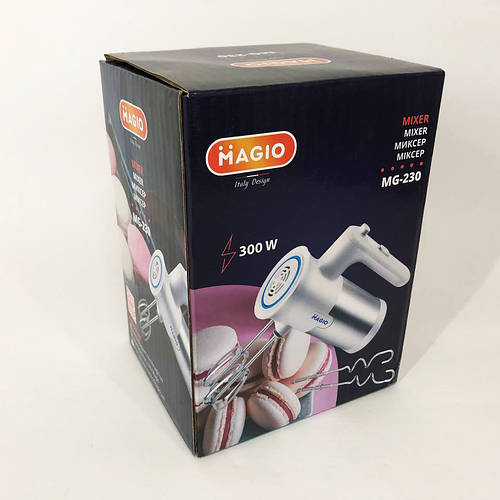 Купить Миксер ручной Magio MG-230, мощный миксер, миксер блендер ручной, бытовые миксеры, IV-773 ...