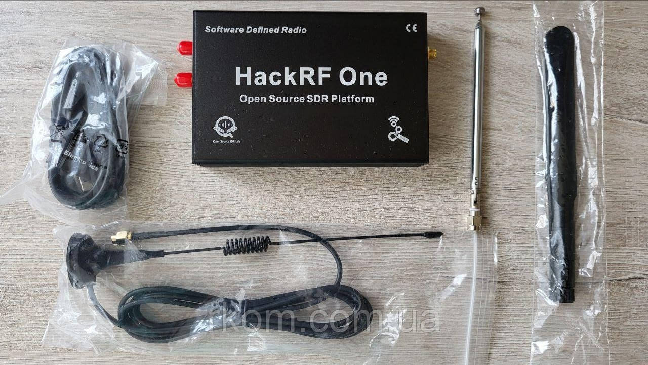 Купити HackRF One SDR-трансівер з антенами, генератором частоти, ціна ...