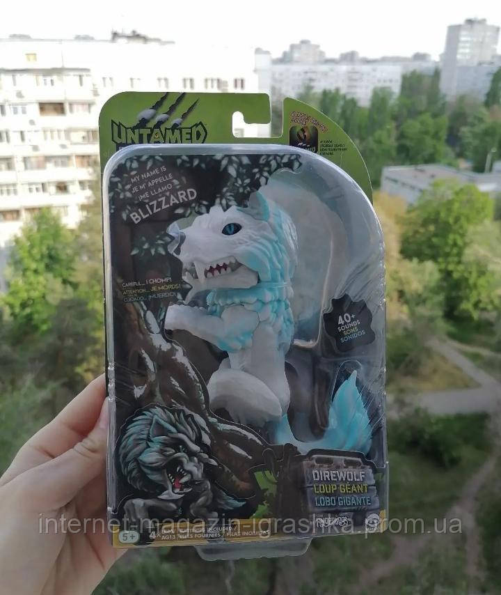 Купити WowWee Untamed Dire Wolf Blizzard Інтерактивна іграшка Вовк ...