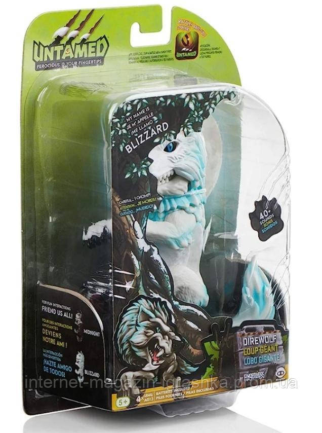 Купити WowWee Untamed Dire Wolf Blizzard Інтерактивна іграшка Вовк ...