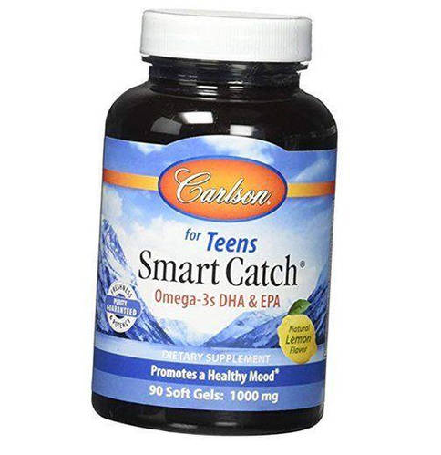 Купить Smart Catch Carlson Labs 90гелкапс Лимон (67353026), цена 854 ...