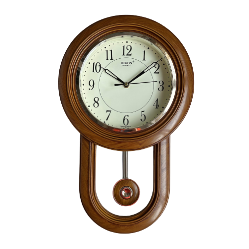 ᐈ Настенные часы RIKON ходики (41х26 см) "Маятник-49-L" светлое дерево ...