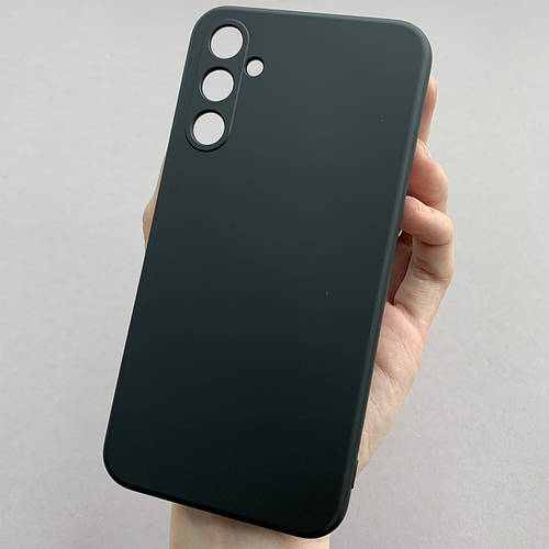 Чехол для Samsung Galaxy A34 5G силиконовый чехол с микрофиброй на ...