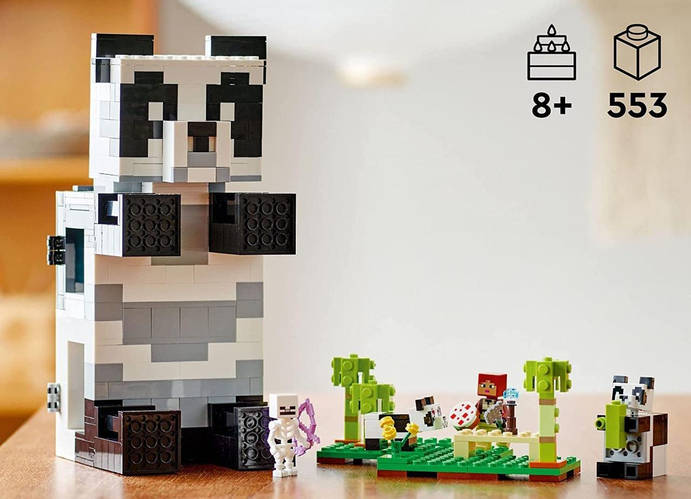 Конструктор Лего Майнкрафт Дом Панды Lego Minecraft The Panda Haven ...