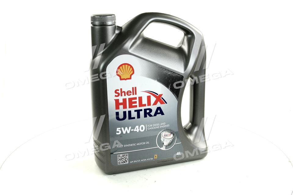 Масло моторн. SHELL Helix Ultra SAE 5W-40 (Канистра 4л) 4107152 UA26 ...