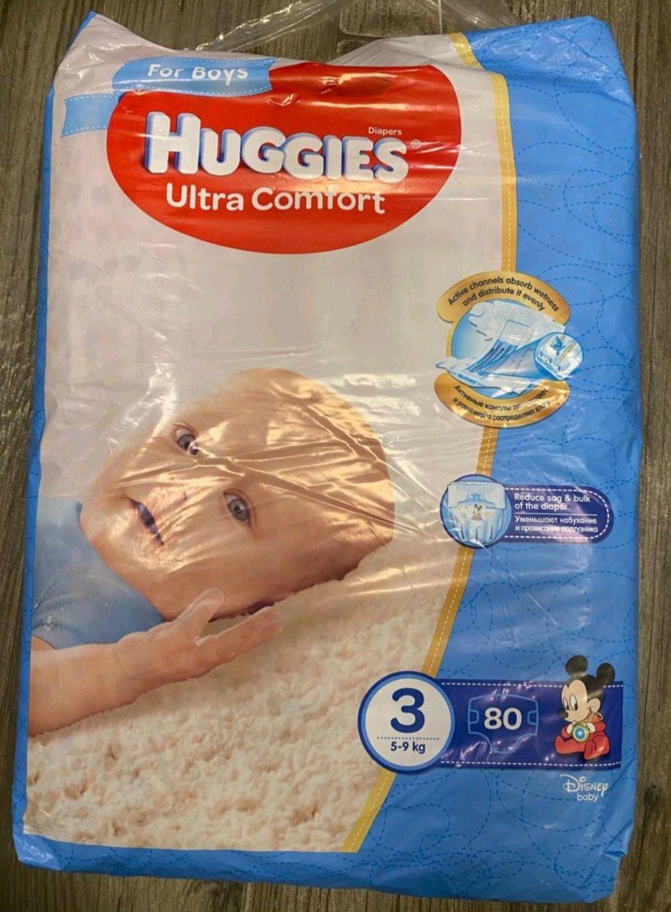 Купить Підгузники памперси Huggies 3-ка 80шт, цена 960 ₴ — Prom.ua (ID ...