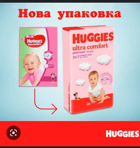 Купить Підгузники памперси Хагіс Huggies 3-ка 80шт, цена 914 ₴ — Prom ...