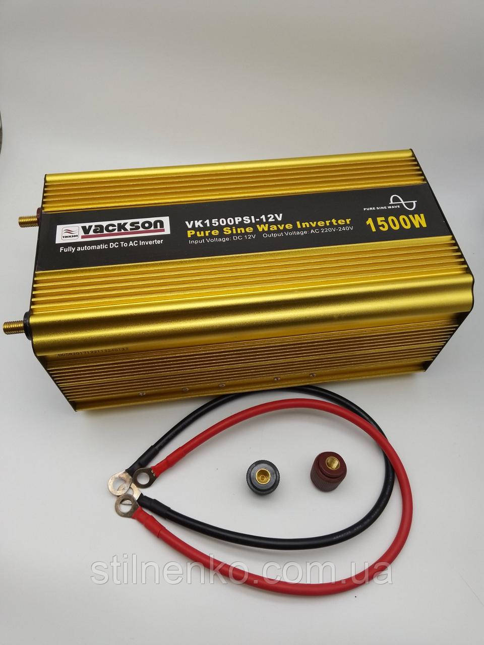 Купить VACKSON PURE SINE INVERTER VK1500PSI-12V, цена 7947.50 ₴ — Prom ...