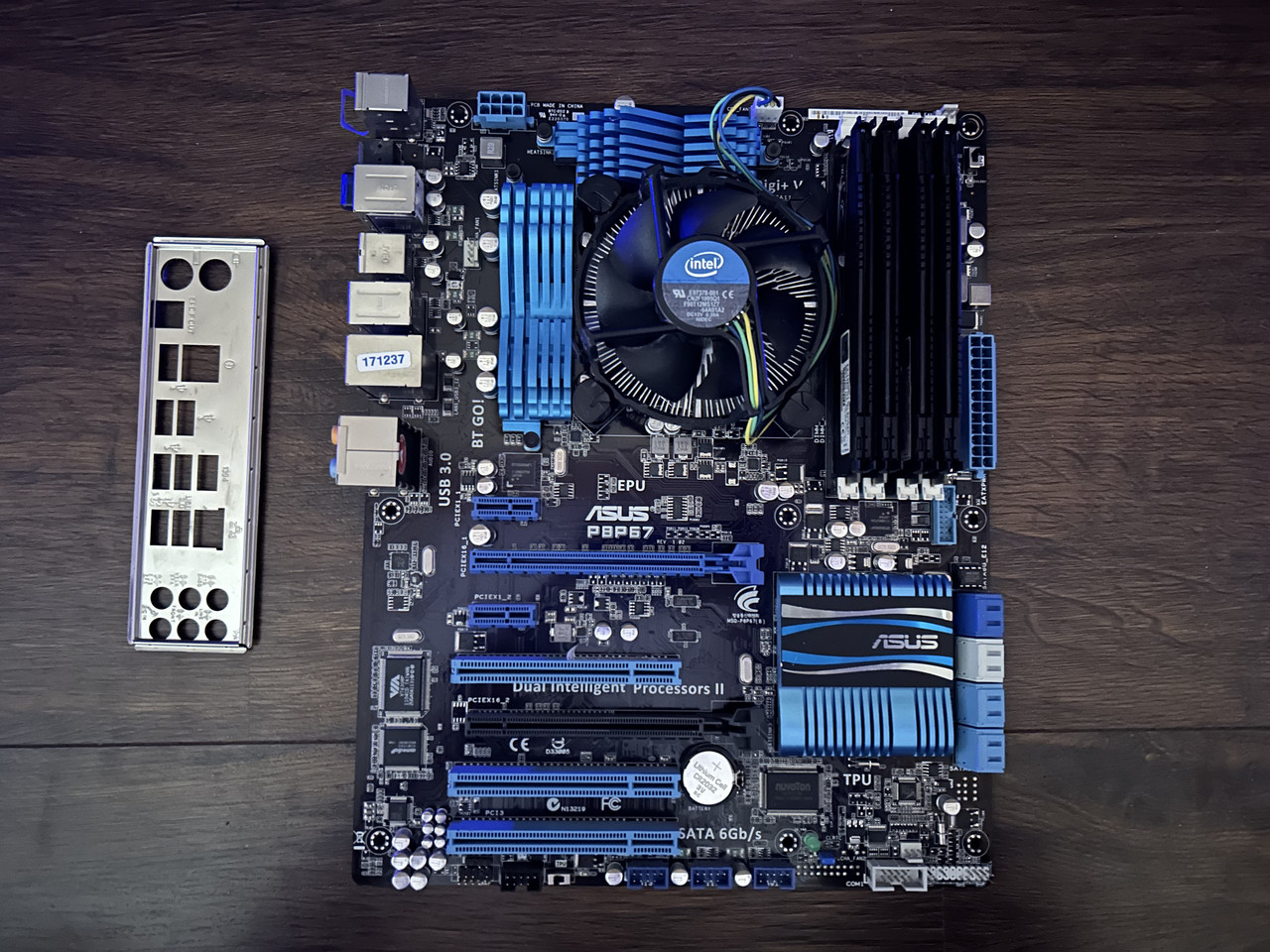 Игровой комплект: материнская плата ASUS + Intel Core i7-3770 + 16GB ...