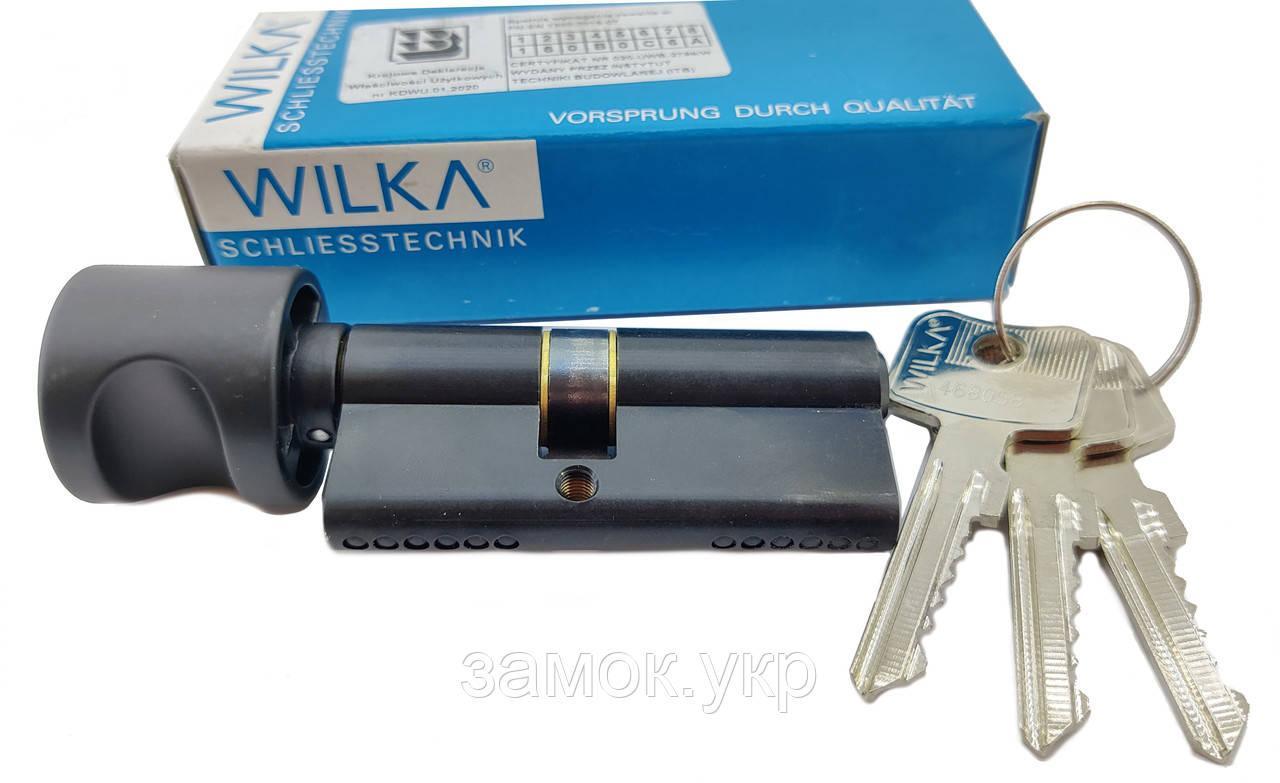 Циліндр Wilka 1405 Class A ключ/тумблер чорний (Німеччина) купить по ...