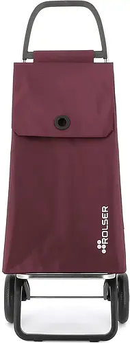 Тачка сумка з коліщатками Сумка-візок Rolser Akanto MF 2 43 Burdeos Зручний у використанні сумка ...