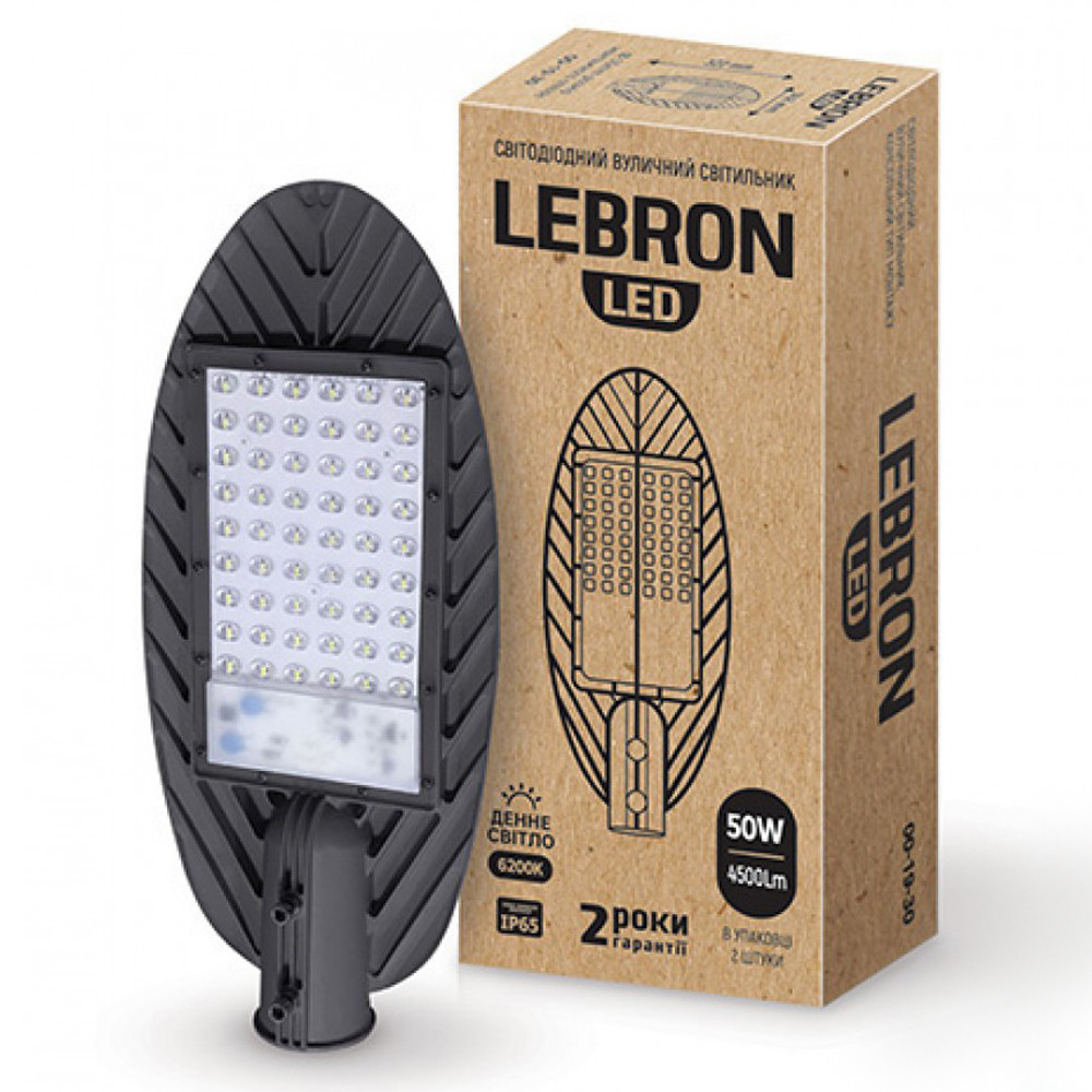 Купить Уличный LED светильник Lebron L-SL 100W 6200K IP65 18-00-39-1 ...