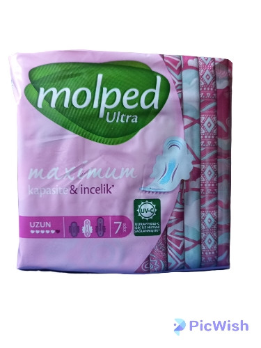Гігієнічні прокладки Molped Ultra Uzun (довгі) 7 шт. (ID#1875668415 ...