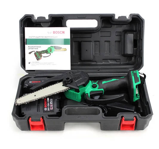 Аккумуляторная мини-пила Bosch UniversalChain 18 (24V, 5Аh, шина 15 см ...