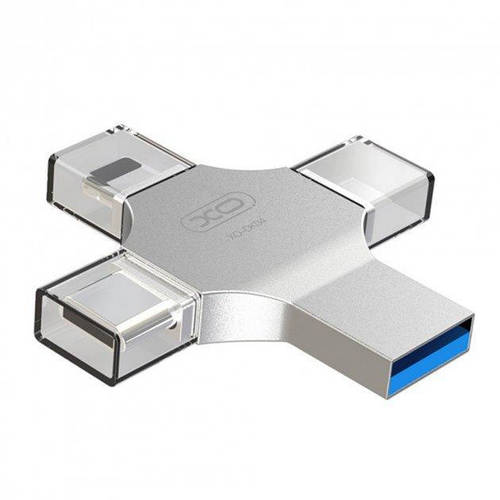 Купить USB флешка 128гб 4в1 Type C Lightning Micro для смартфона и ...