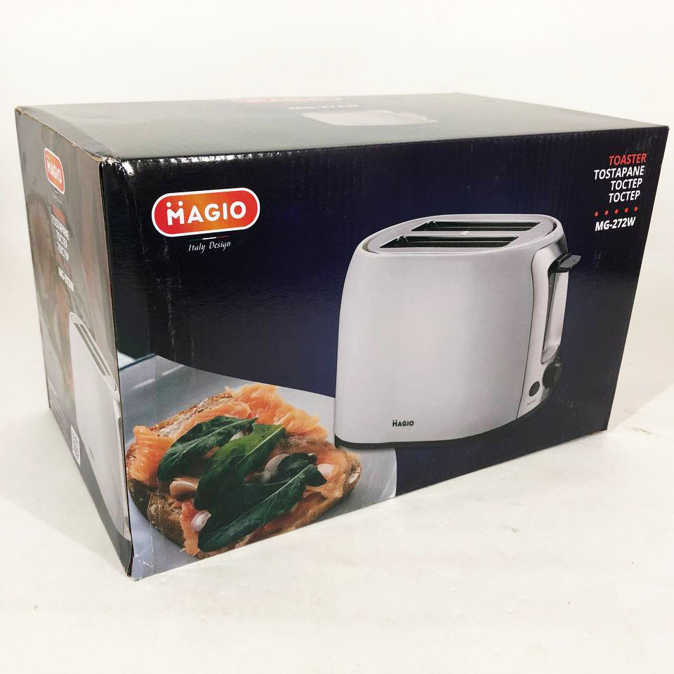 Купить Электро тостер MAGIO MG-272W, Тостерница, Вертикальный тостер BZ-305 для тостов, цена 891 ...