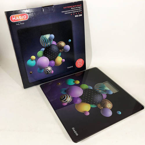 Купить Ваги електронні підлогові MAGIO MG-298, Побутові підлогові ваги 180 кг, ваги для ...