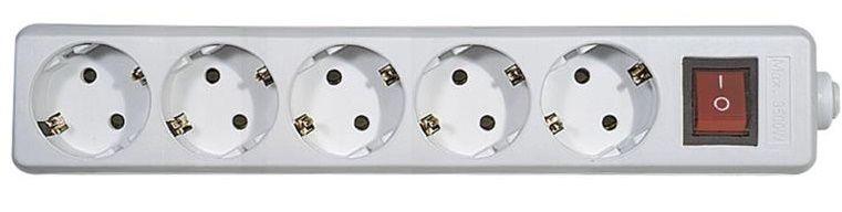 Купить Колодка для сетевого фильтра (удлинителя) Emos на 5 розеток с ...