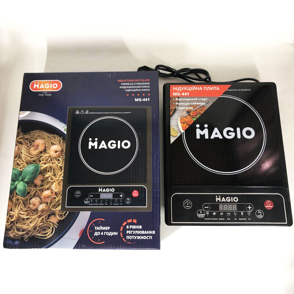 Купити Сенсорні електроплити MAGIO MG-441, Електроплита інфрачервона, Настільна DH-296 електро ...