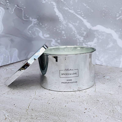 Ароматична свічка Pepco Home Luxury Candle Champagne Gold з кришкою ...