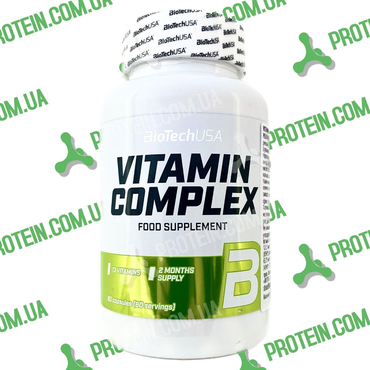 Вітамінно-Мінеральний Комплекс BioTechUSA Vita Complex 60 капс (ex ...
