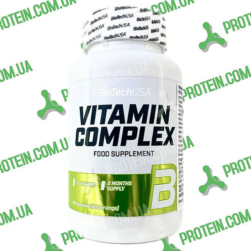 Вітамінно-Мінеральний Комплекс BioTechUSA Vita Complex 60 капс (ex ...