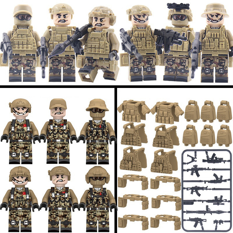 Фигурки Украинских Военных Военные SWAT Альфа Армия BrickArms КОРД для ...