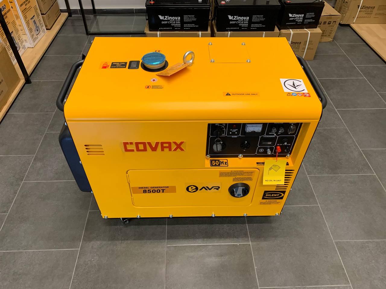 Купить Генератор дизельный COVAX KDE 8500T 7.0 кВт, цена 34000 ₴ — Prom ...