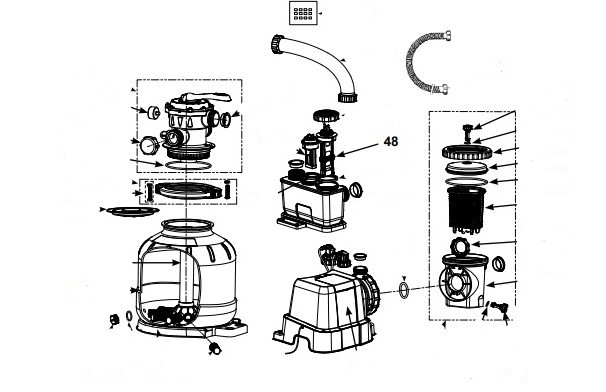 Купить Титановый электрод Intex 13042 (6000 л/час, 7 г/час), цена 3500 ...